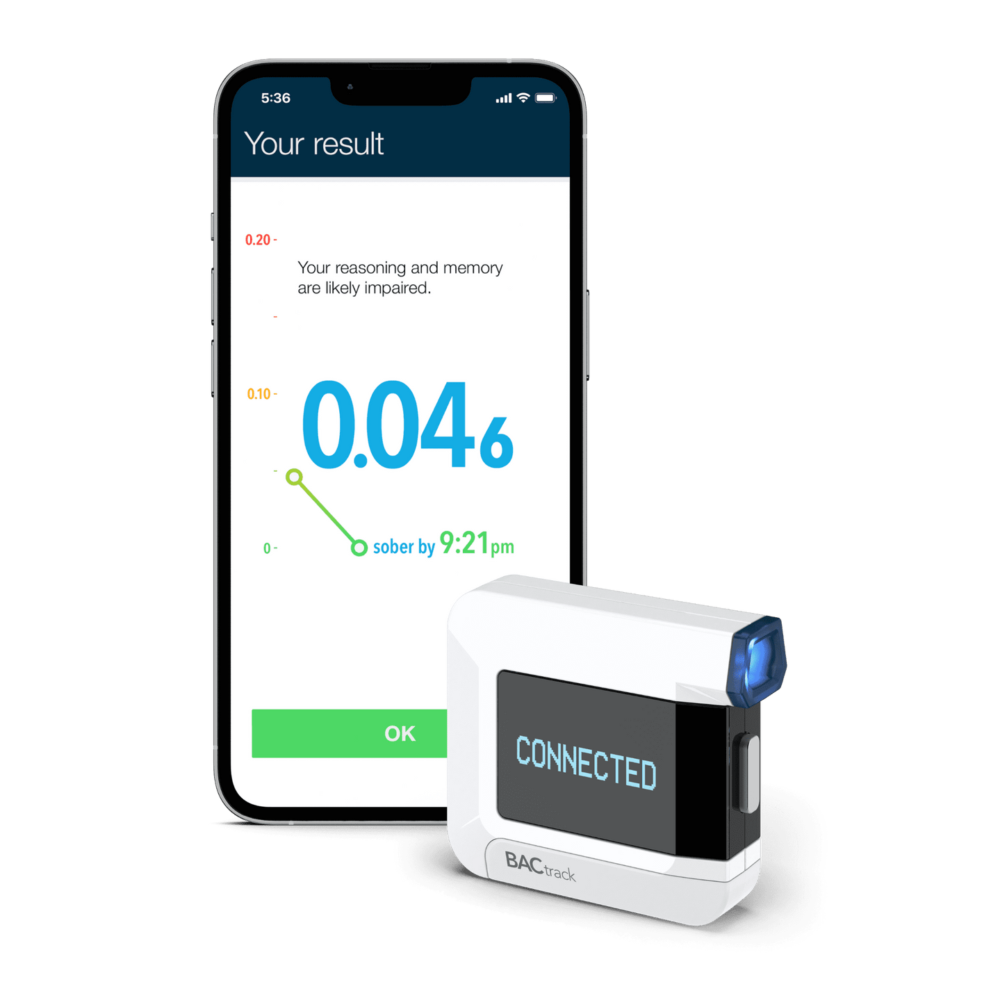 BACtrack C8 Breathalyzer for Personal & Professional Use