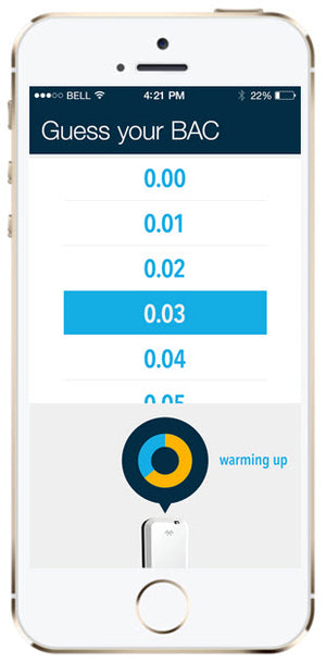 BACtrack Smartphone Breathalyzer Quick Start Guide